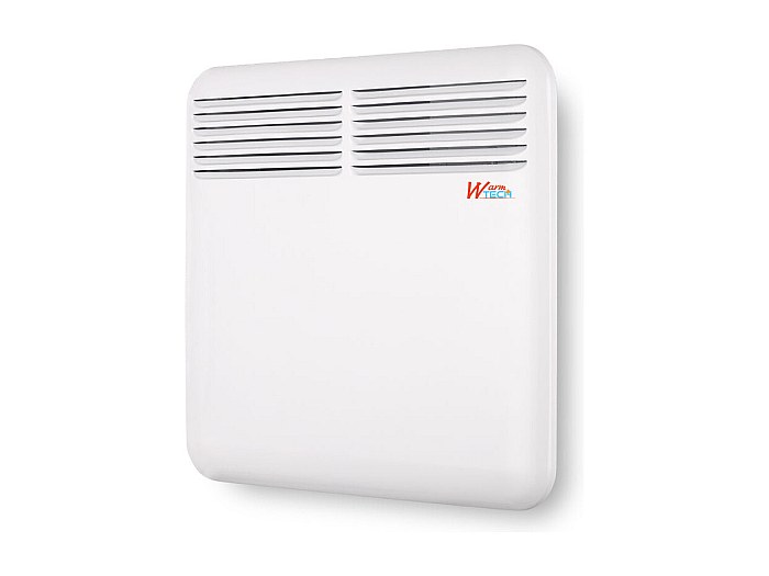 Chauffage électrique mural 1000 W – Thermostat électronique – Timer 24 ...