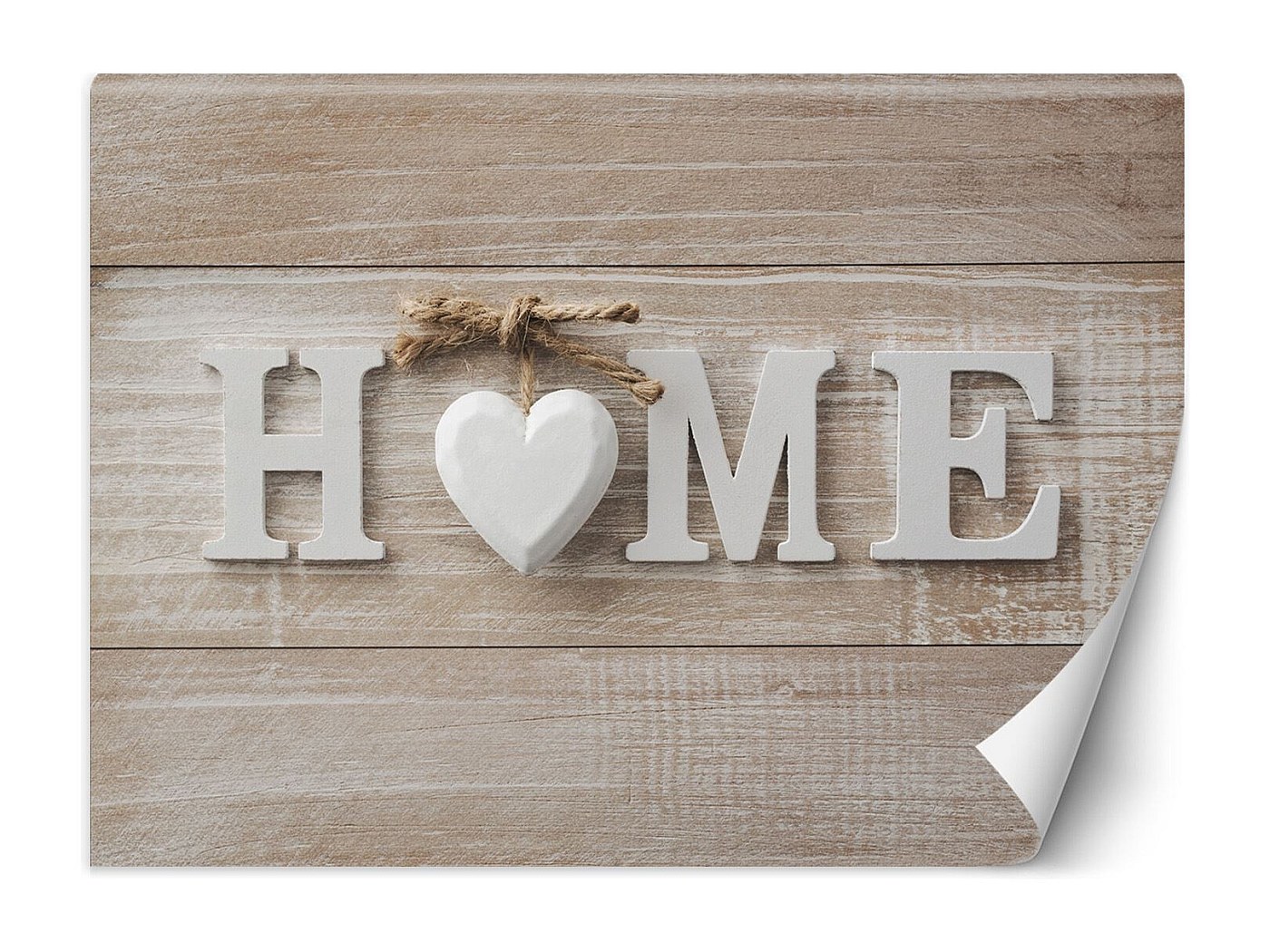 Carta Da Parati, con scritta Home - 300x210