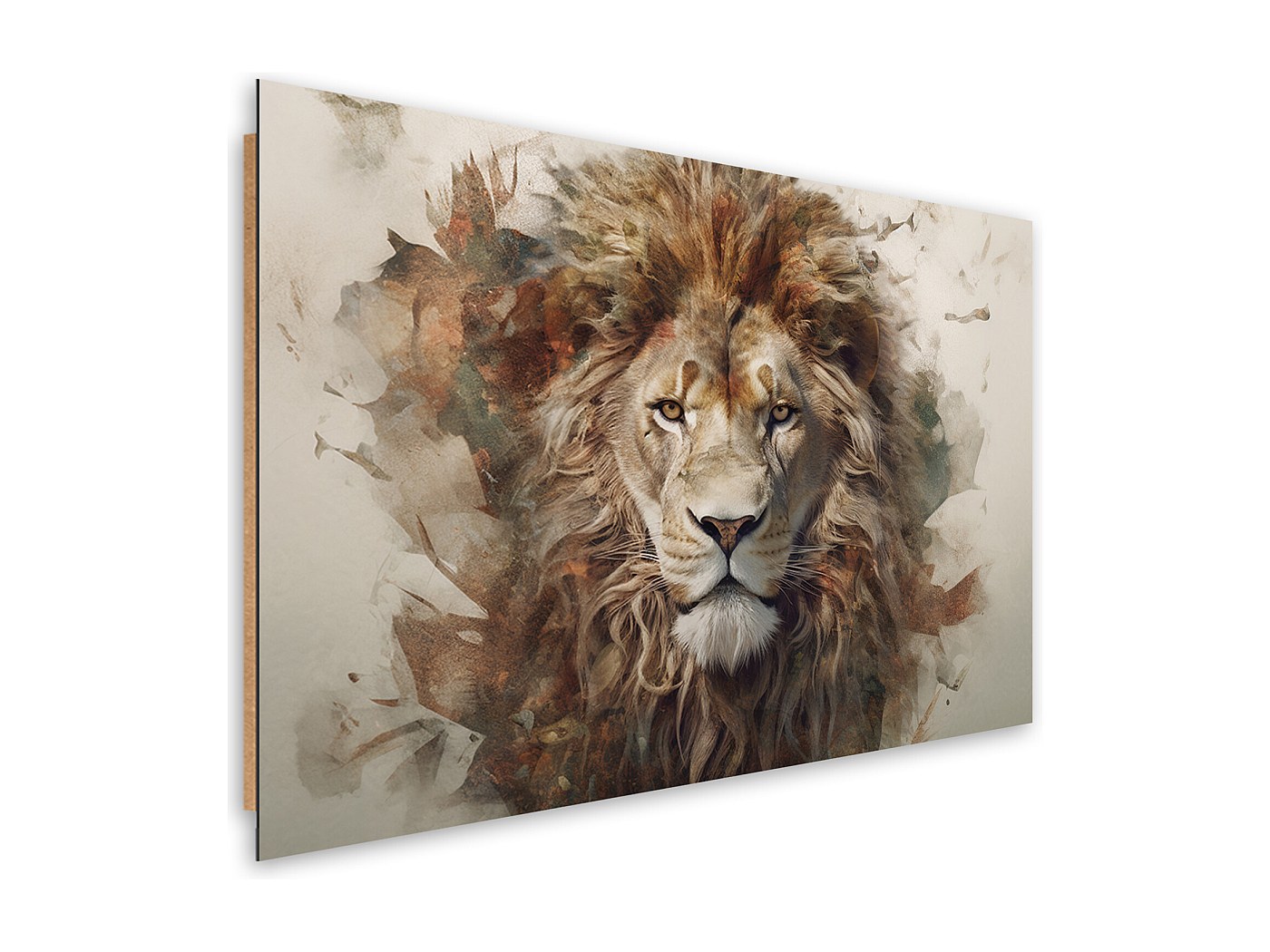 Deco panel print, Lion Animal Africa - 120x80