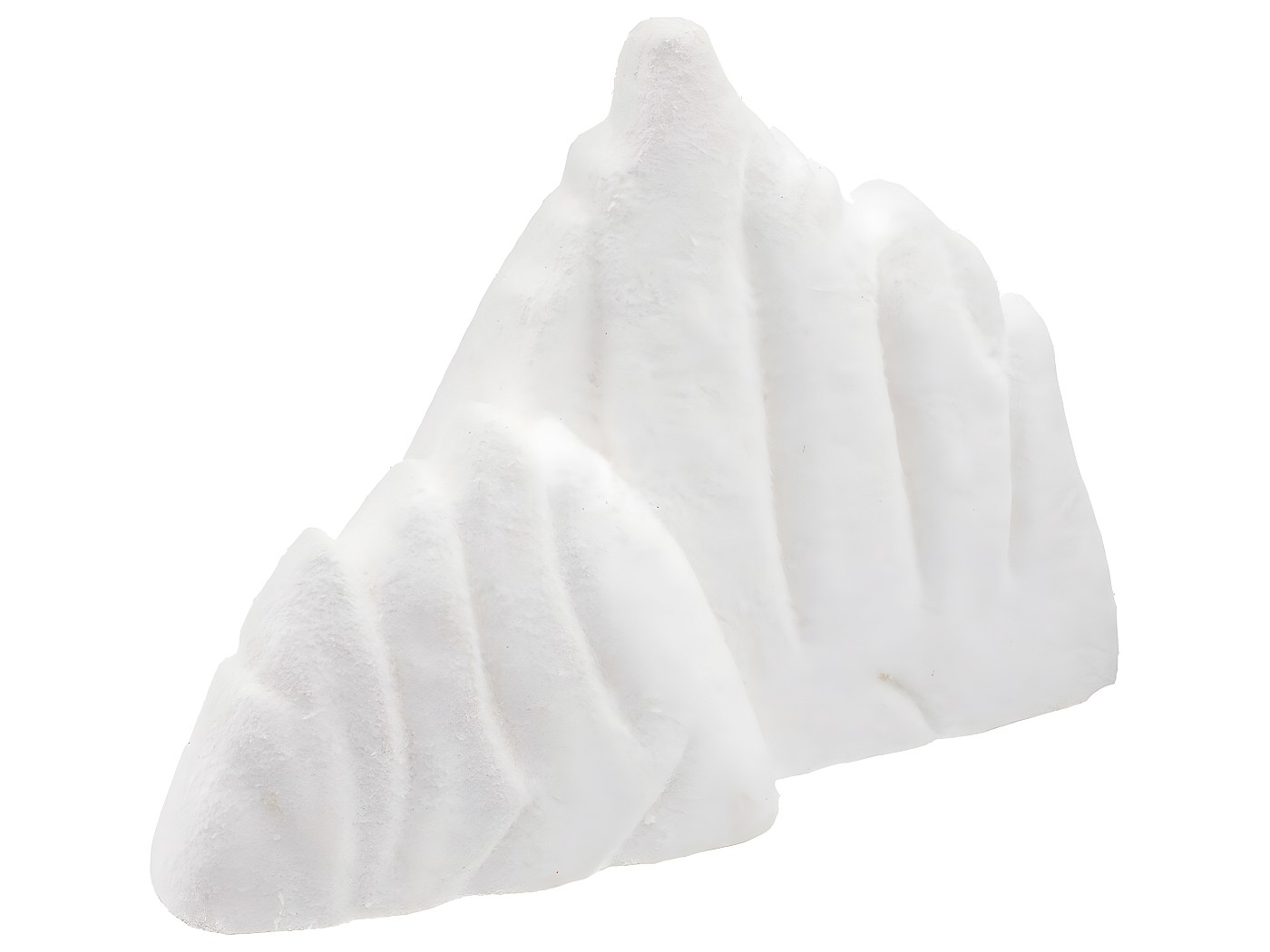 Déco de Noël Montagne enneigée 50 x 38 cm