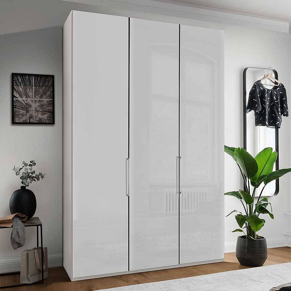 Offener Kleiderschrank Wei