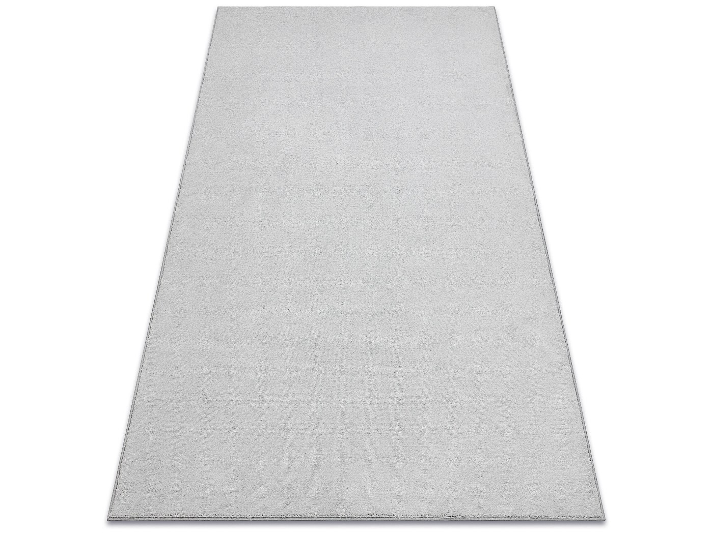 TAPIS - MOQUETTE CASHMERE argent 152 plaine 100x250 cm