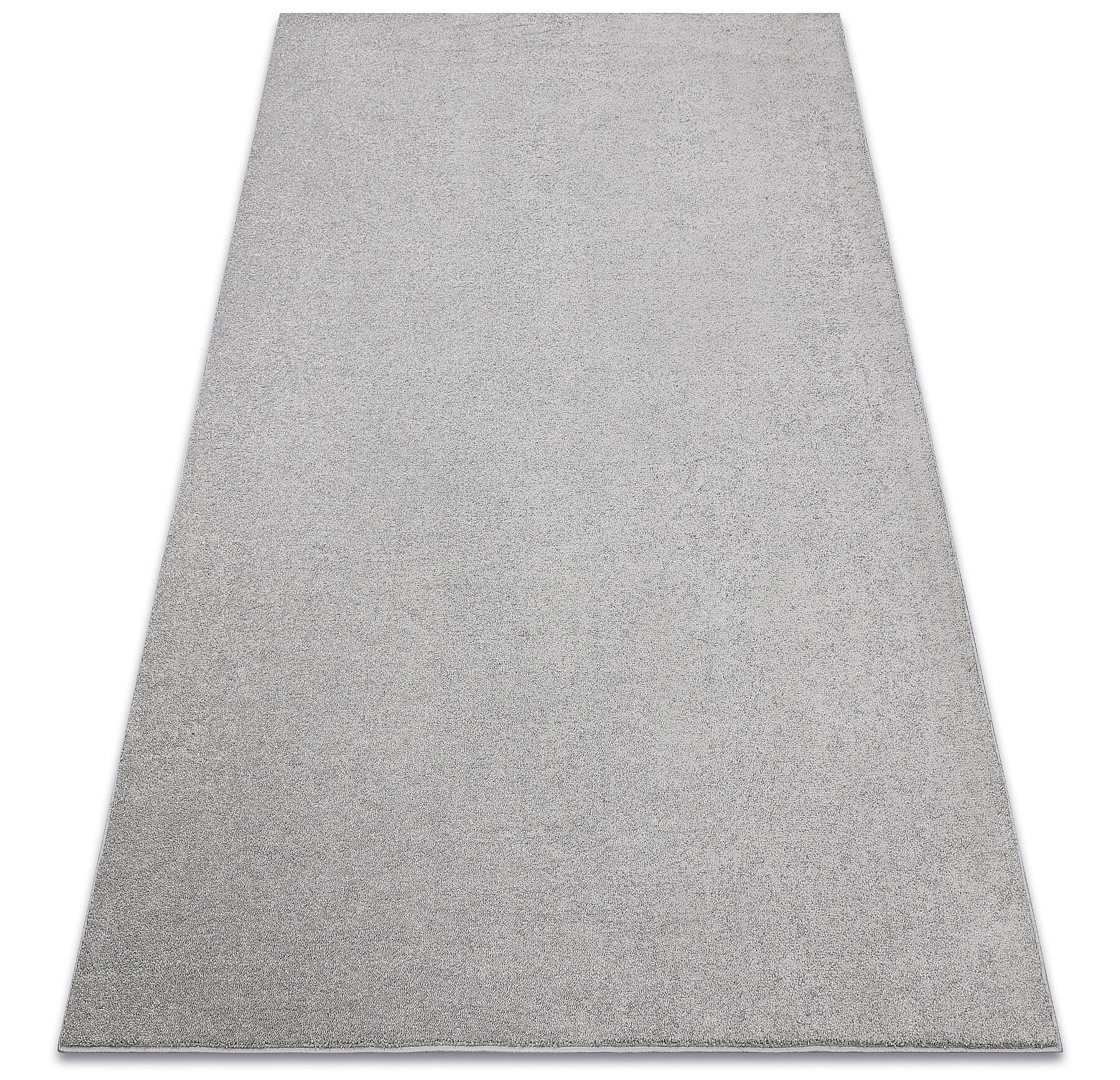 TAPIS - MOQUETTE CASHMERE gris 108 plaine 100x250 cm