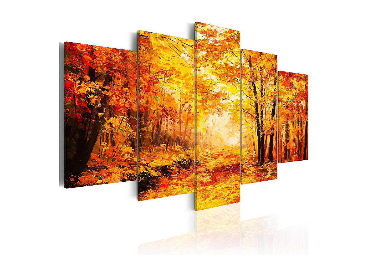 Quadro - Autumn Alley - 200x100