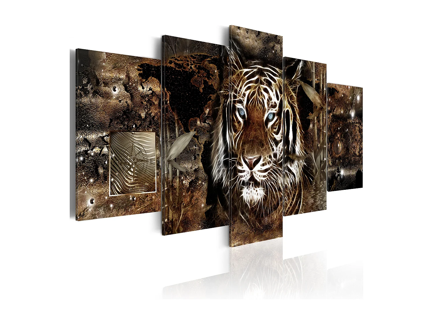 Quadro - Guard of the Jungle - 200x100