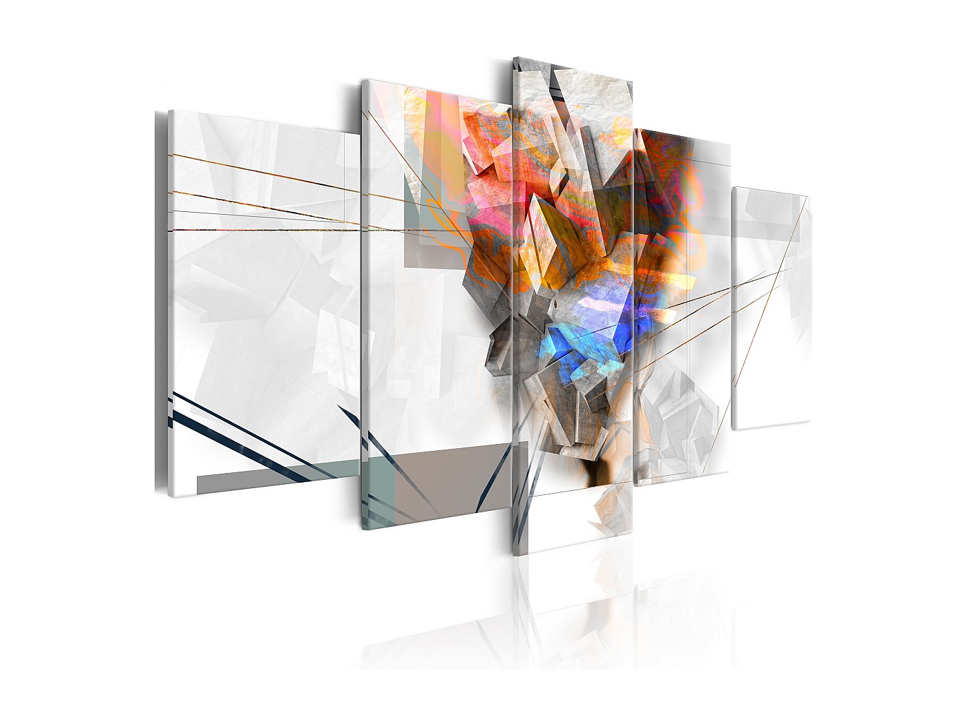 Quadro - Abstract Tower - 100x50