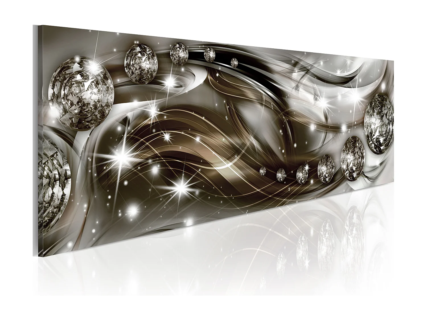 Quadro - Splendore e onde - 150x50