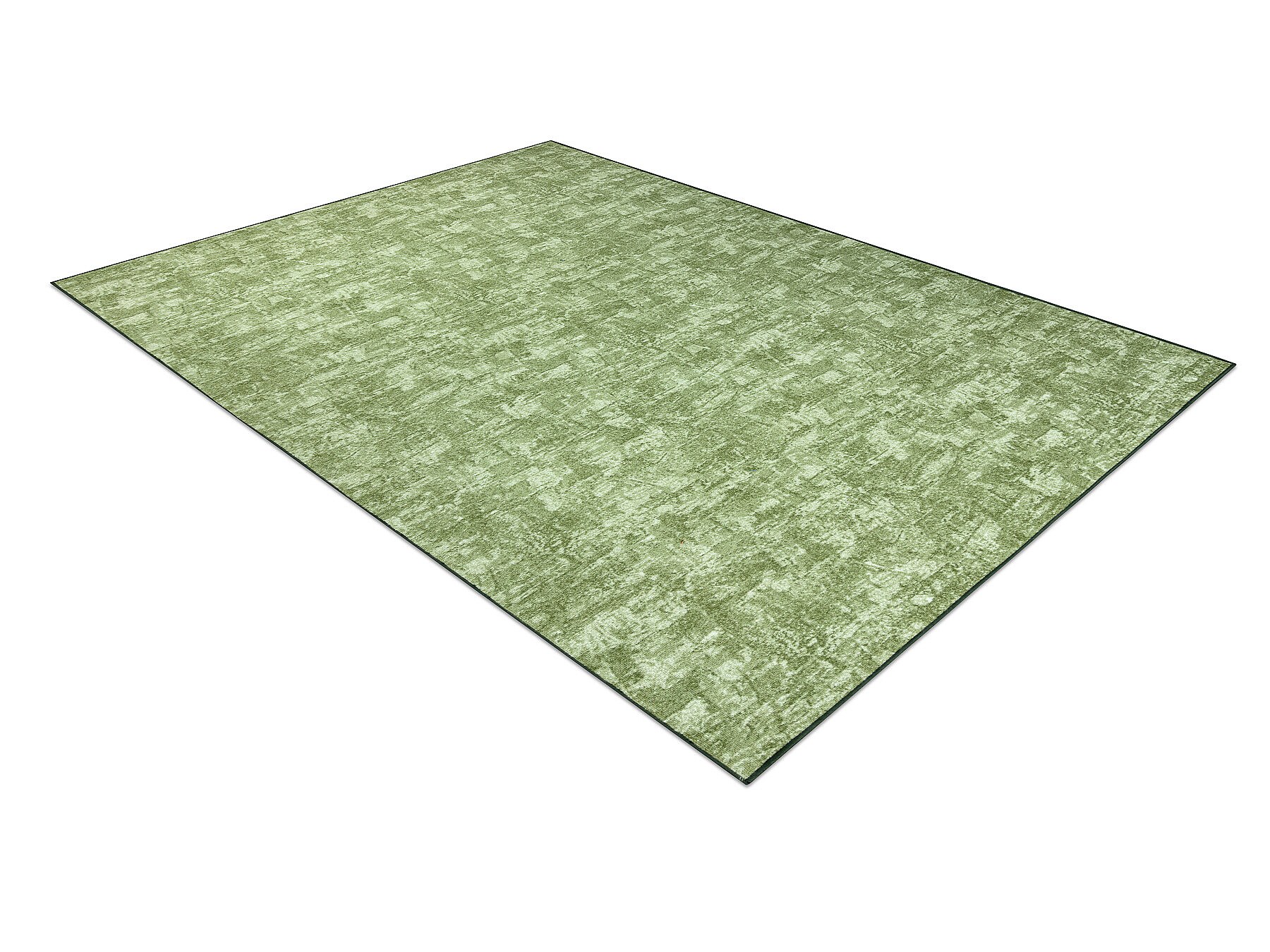 TAPIJT - Vloerbekleding SOLID groen 20 BETON 100x150 cm
