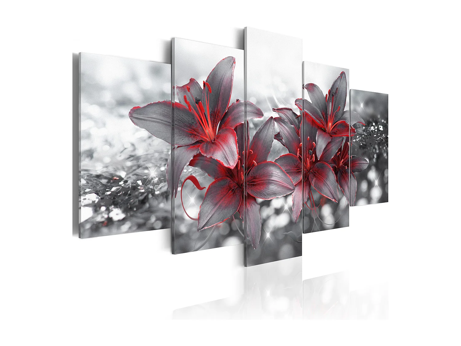 Quadro - Flowers of Goddess - 200x100