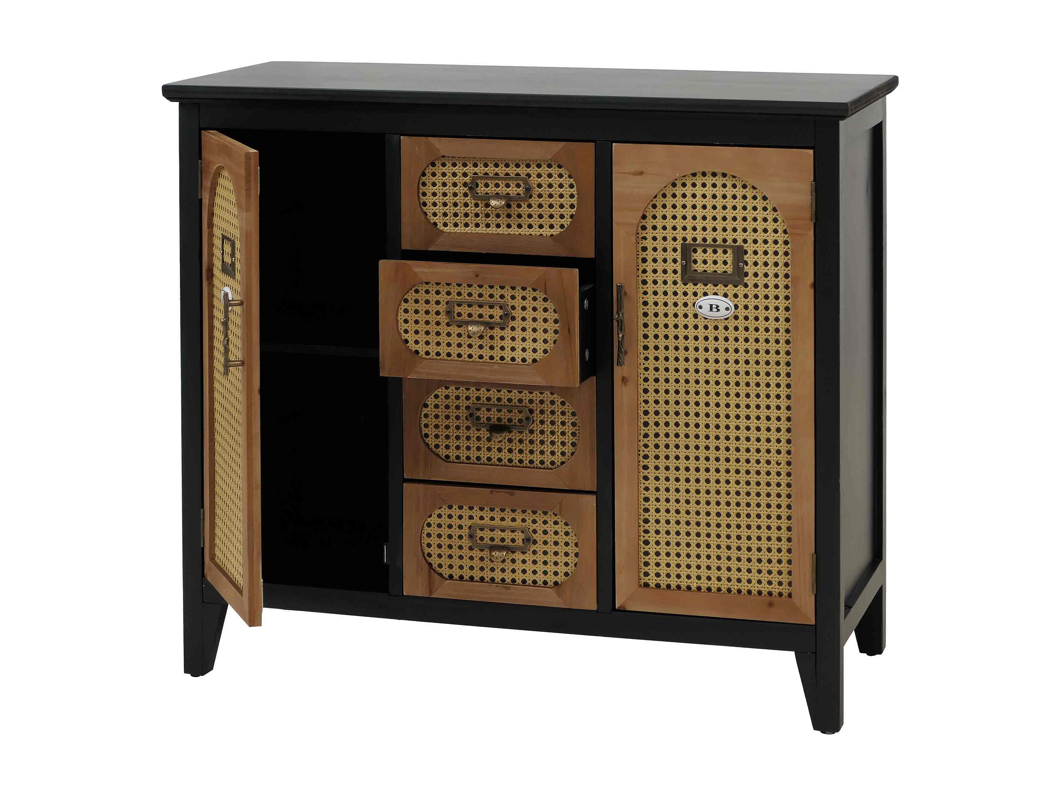 Comò da farmacia MCW-O63, credenza armadio scomparti cassetti, effetto ...