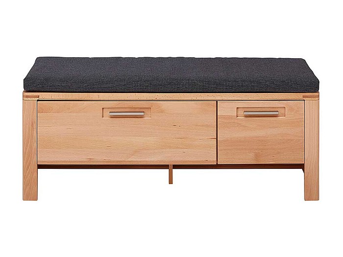 Schuhbank mit Sitzfl che Stauraum