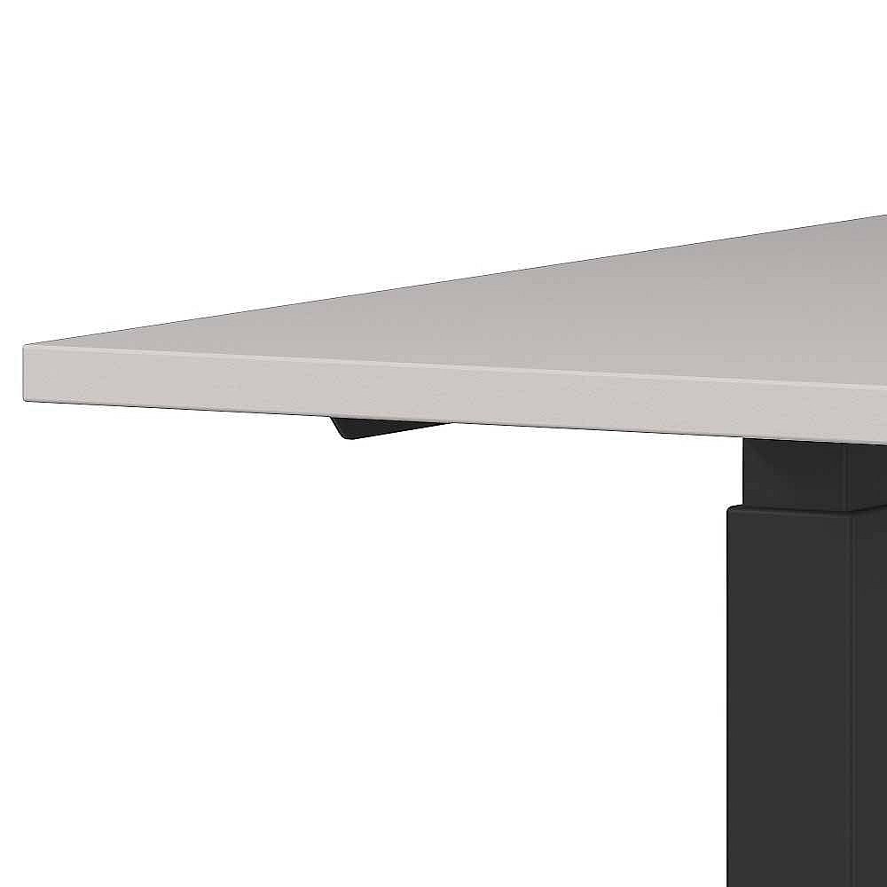 H henverstellbarer Schreibtisch B rotisch Made in Germany melaminbeschichtet