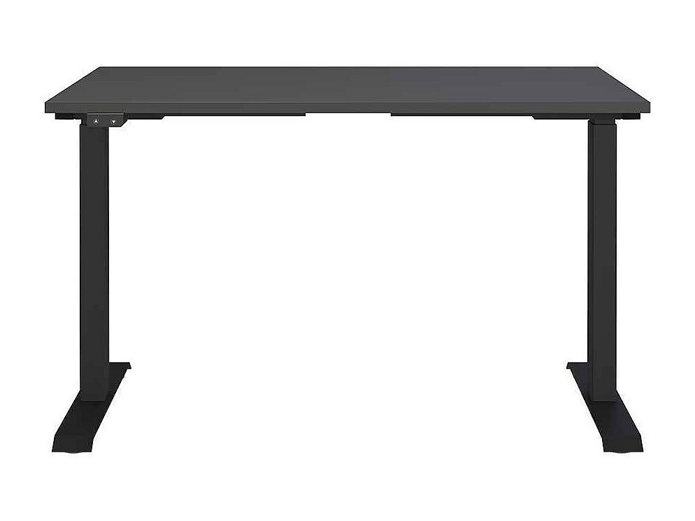 Schreibtisch B rotisch in modernem Design h henverstellbar (zweiteilig)