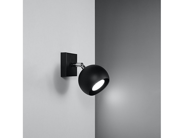 Appliques Rayis moderne en acier - 1 sources lumineuses 3000K - L.10 x ...