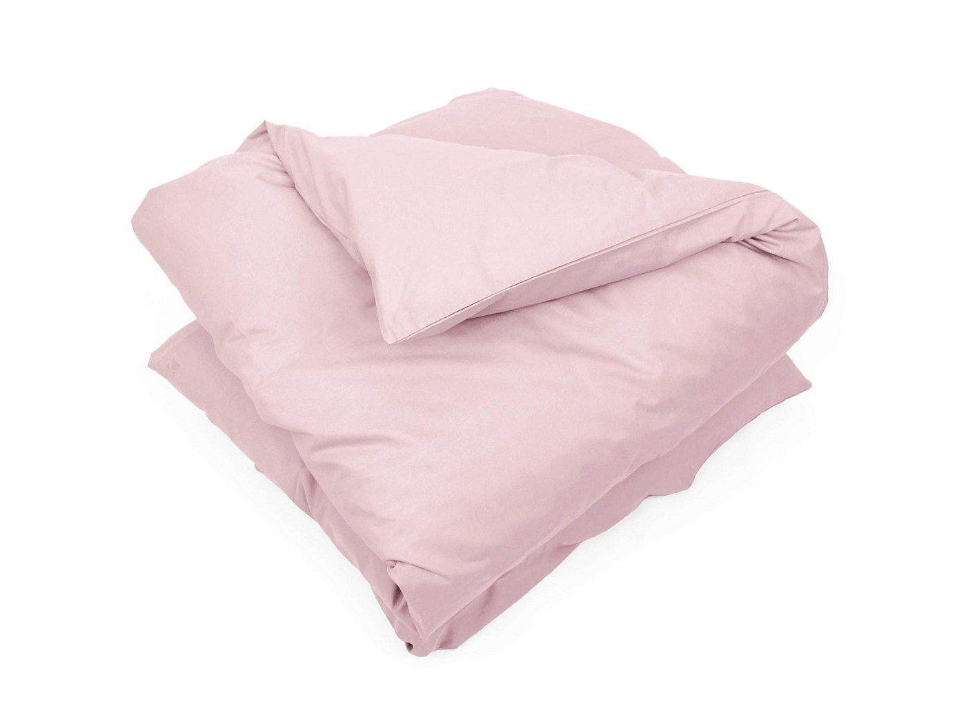Housse de couette uni 300x240 cm coton ALTO rose Rosa