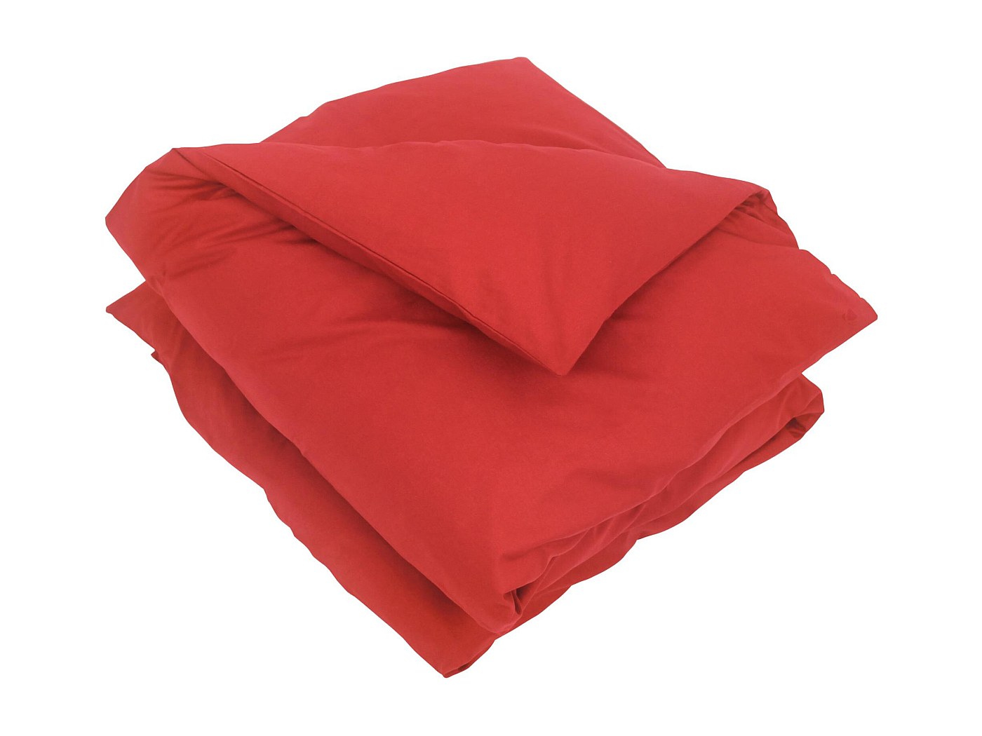 Housse de couette uni 300x240 cm coton ALTO orange Baie de Goji