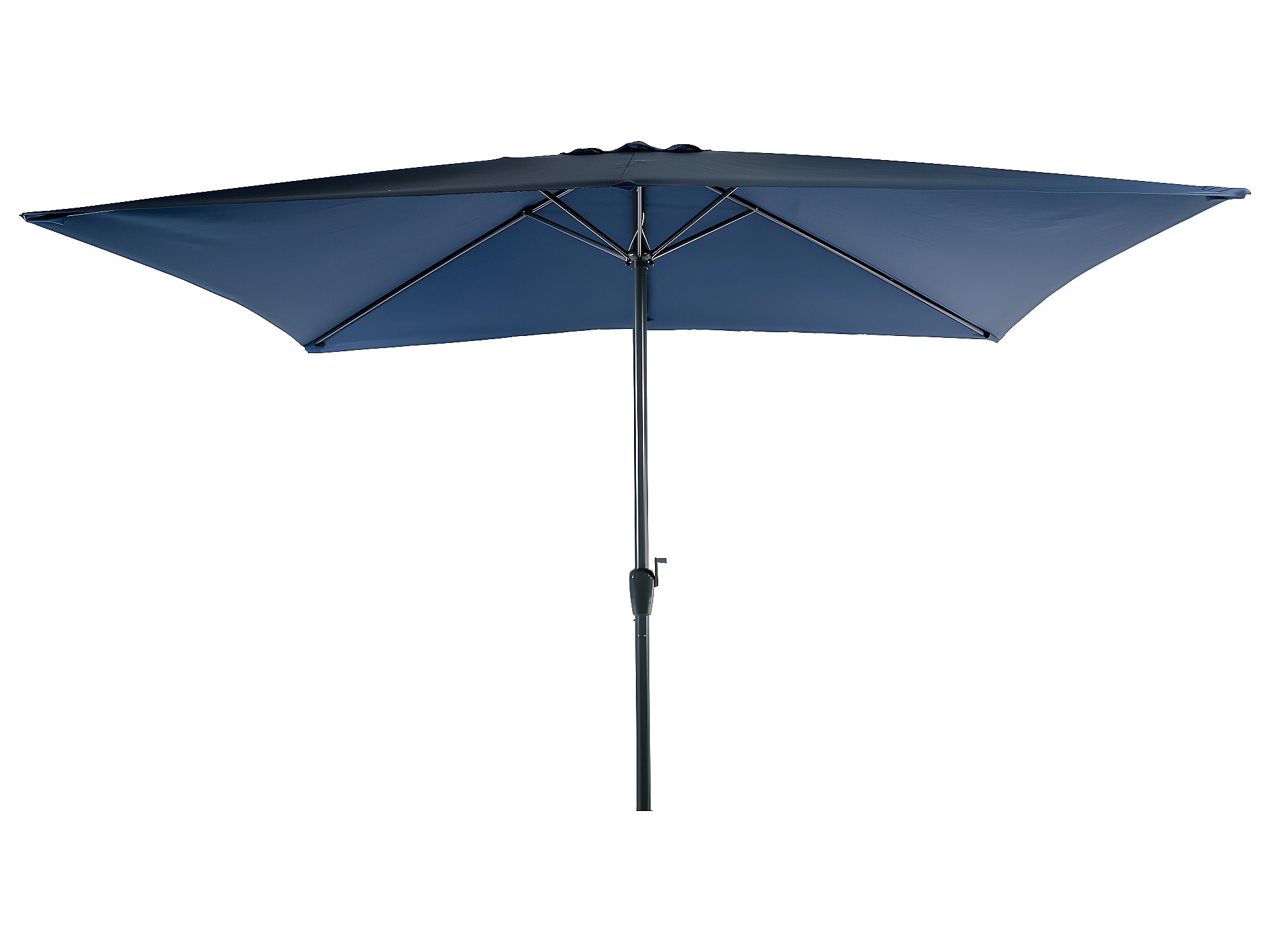 Parasol Rectangle Couleur Bleu Marine 2x3m