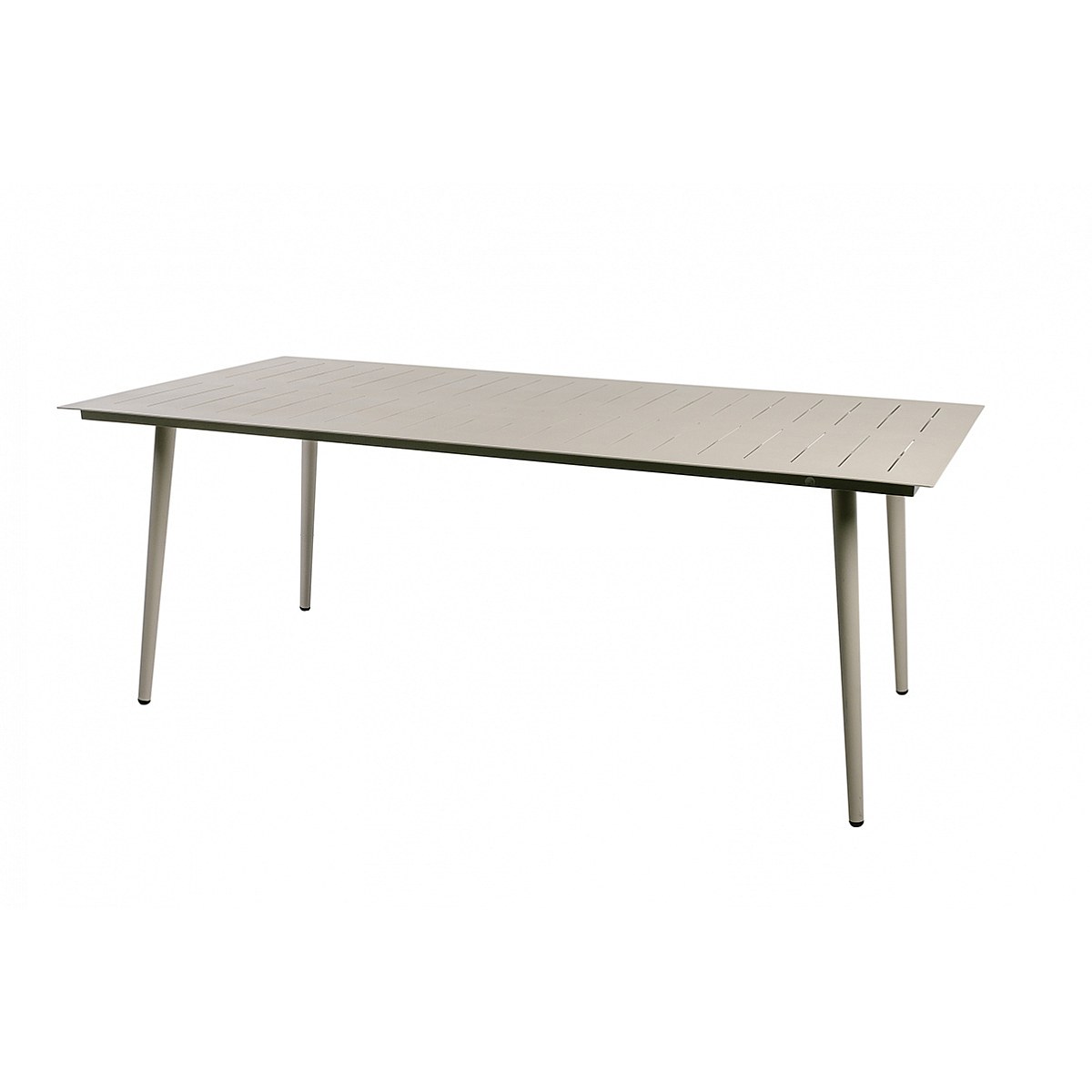 Table Rectangulaire En Aluminium Inari Coloris Sable