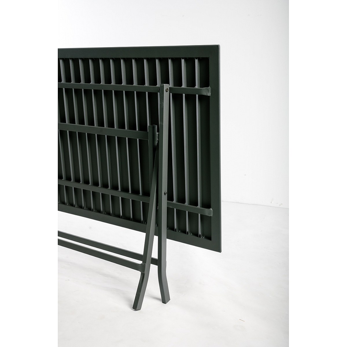 Table En Aluminium Rectangulaire Pliante Coloris Gris Foncé