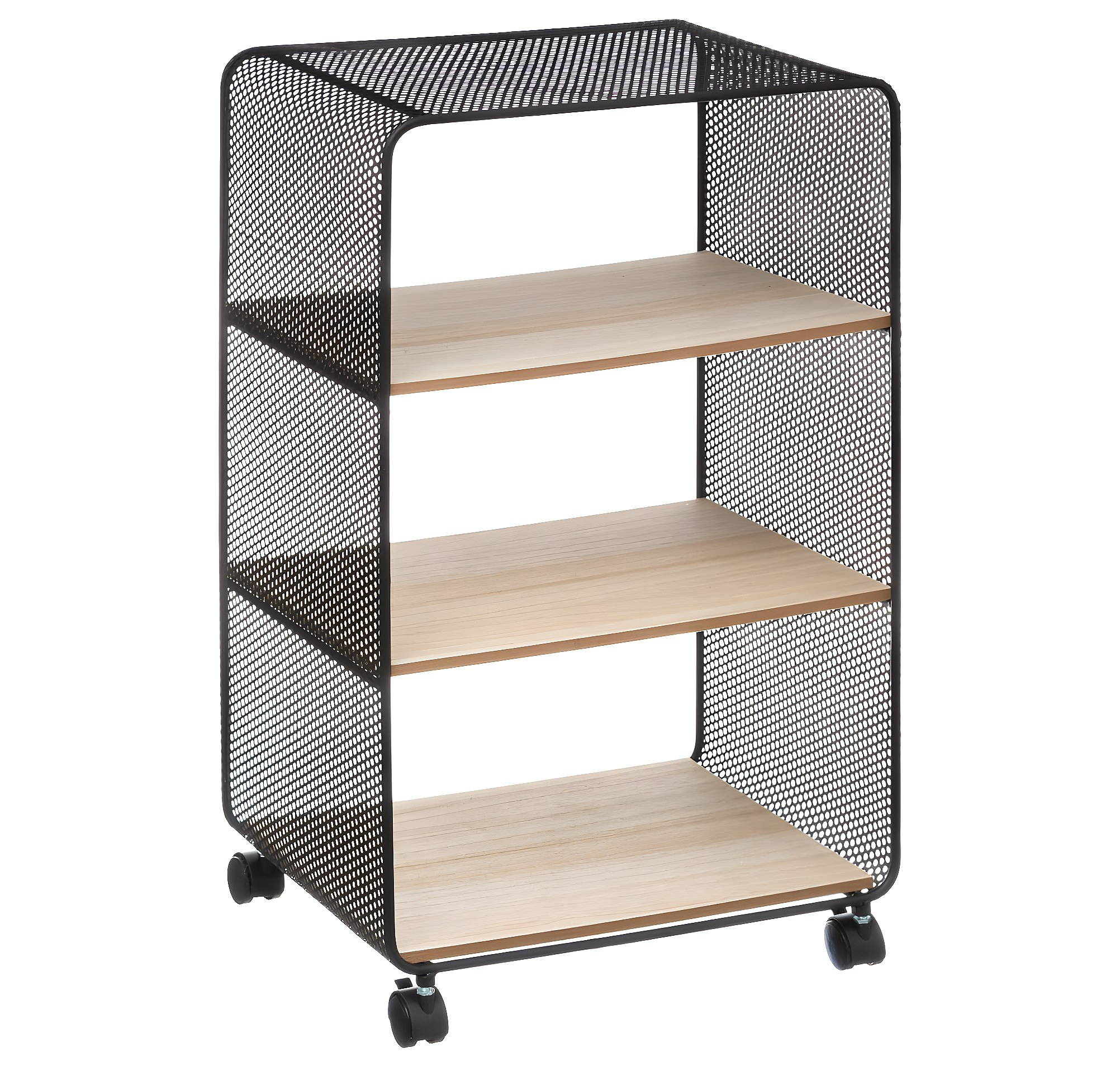 Étagère métal et bois 3 cases 5Five - Noir