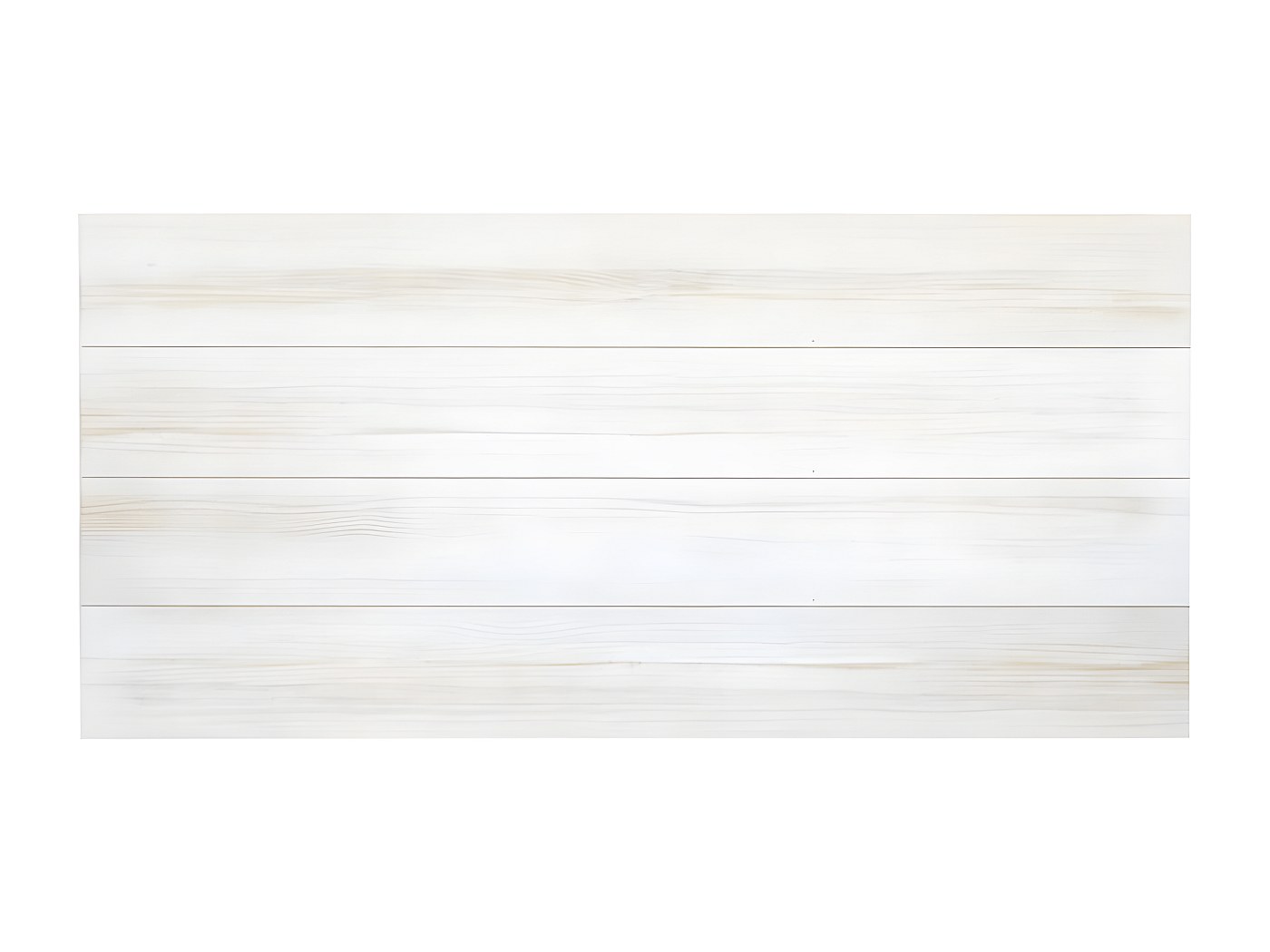 Testata del letto in legno decapato bianco 200x80cm