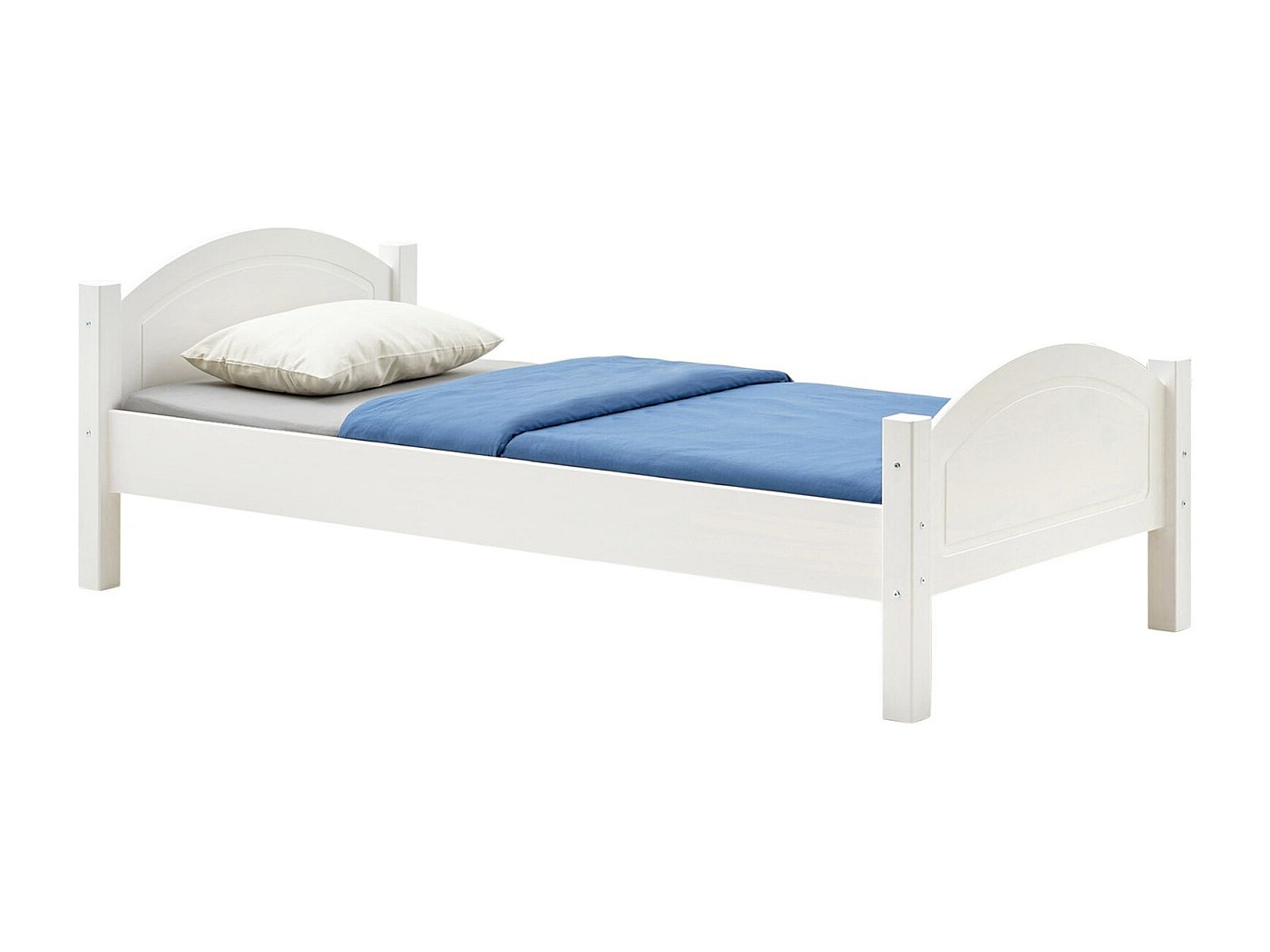 Lit simple FLIMS 90 x 190 cm pour enfant, avec tête et pieds de lit ...