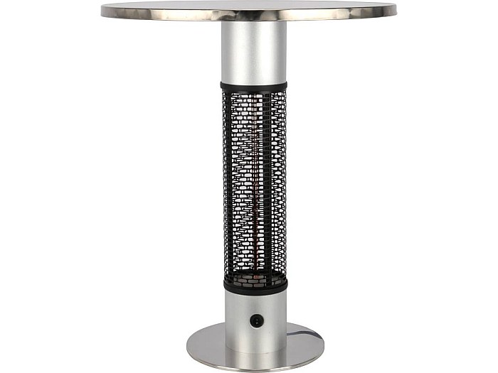 Table chauffante électrique de jardin "Colin" - métal