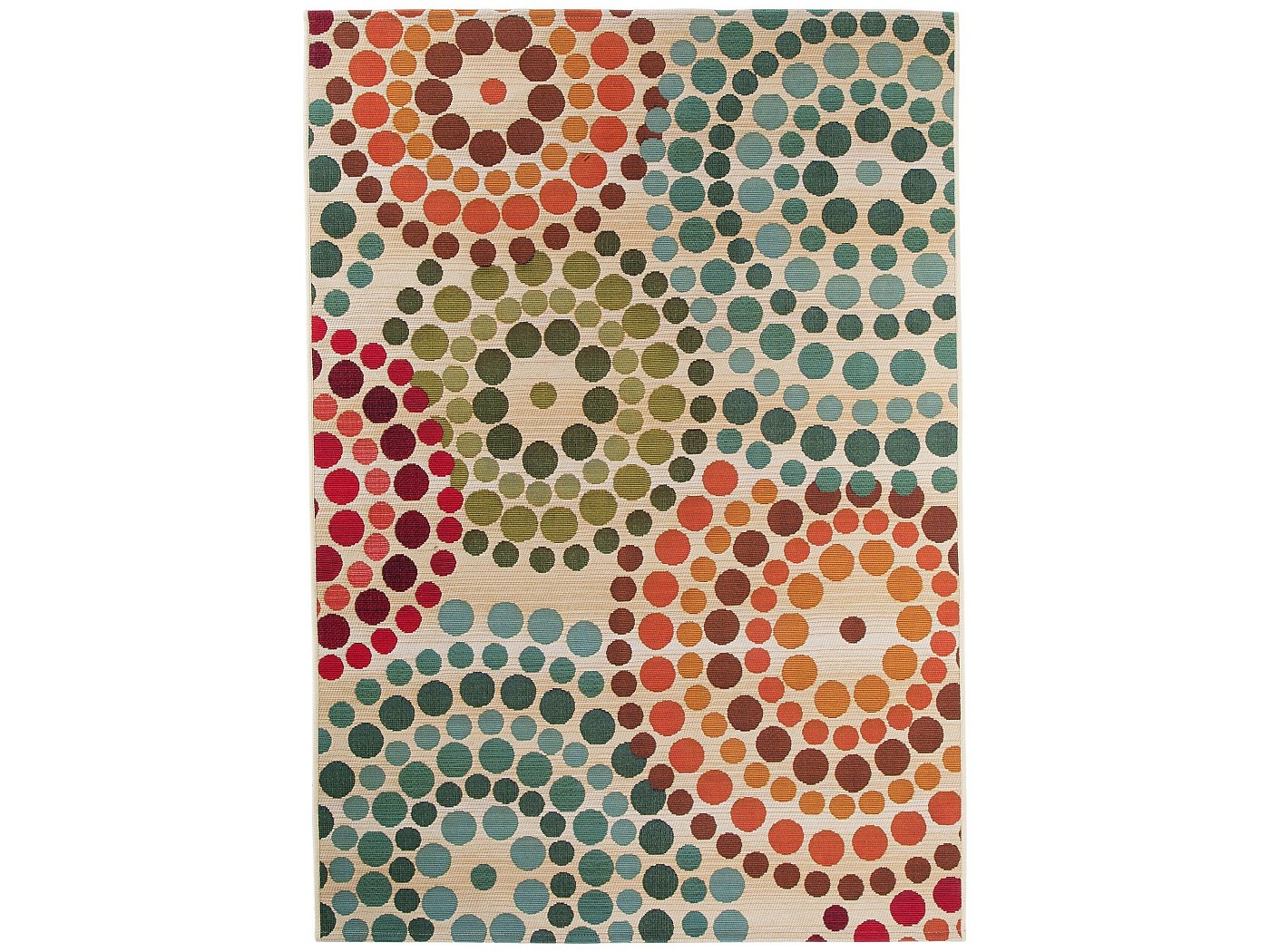 Tapis d'extérieur & intérieur Artis Beige/Multicouleur 80x165 cm