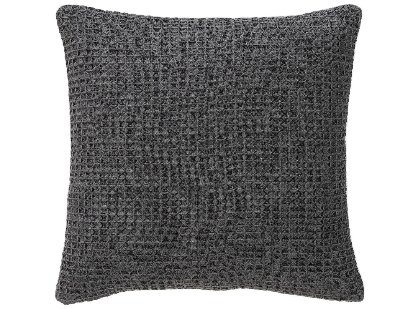 Housse de coussin Amalia Gris foncé 45x45 cm