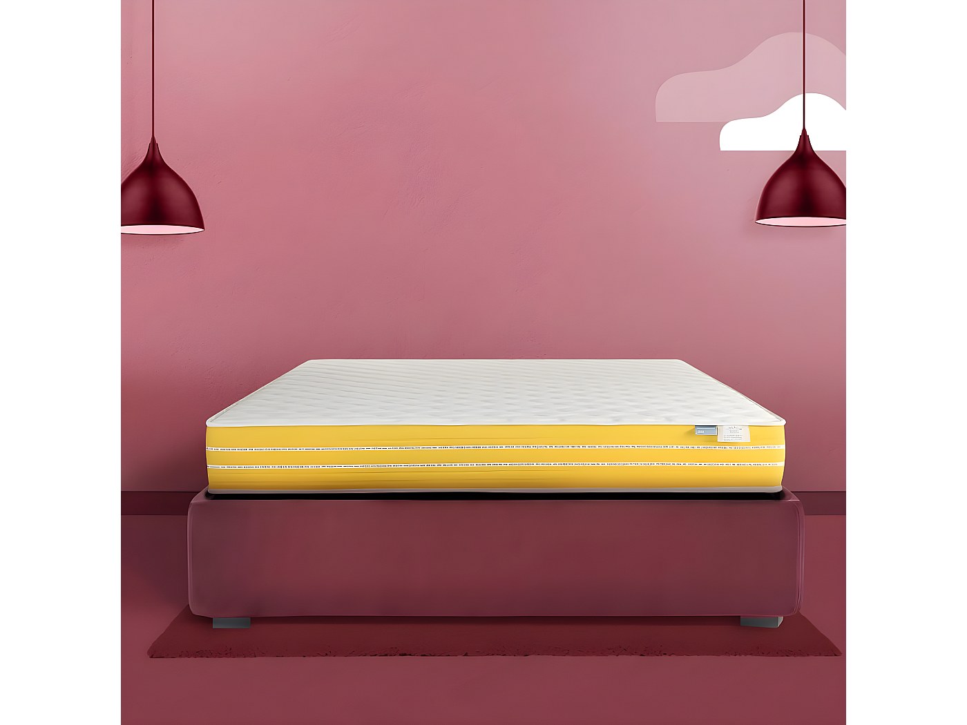 Matelas Top Memory - H 23 cm - Orthopédique - Mousse a mémoire houte ...