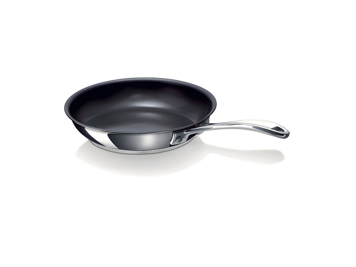 Poêle chef 24 cm en inox antiadhésif