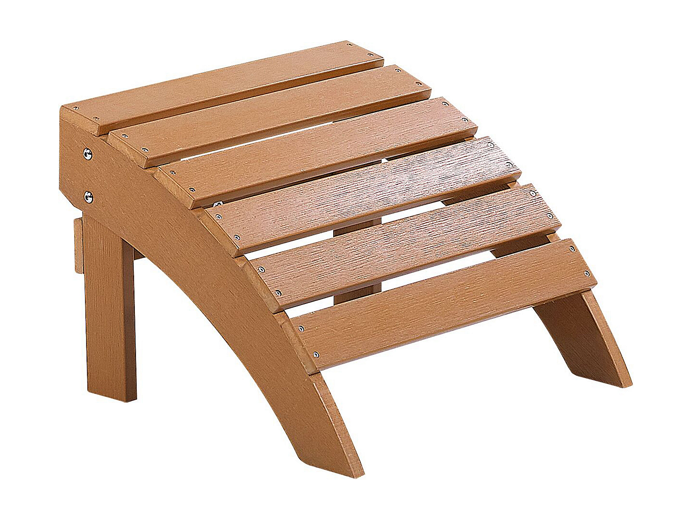 Repose-pied effet bois clair ADIRONDACK