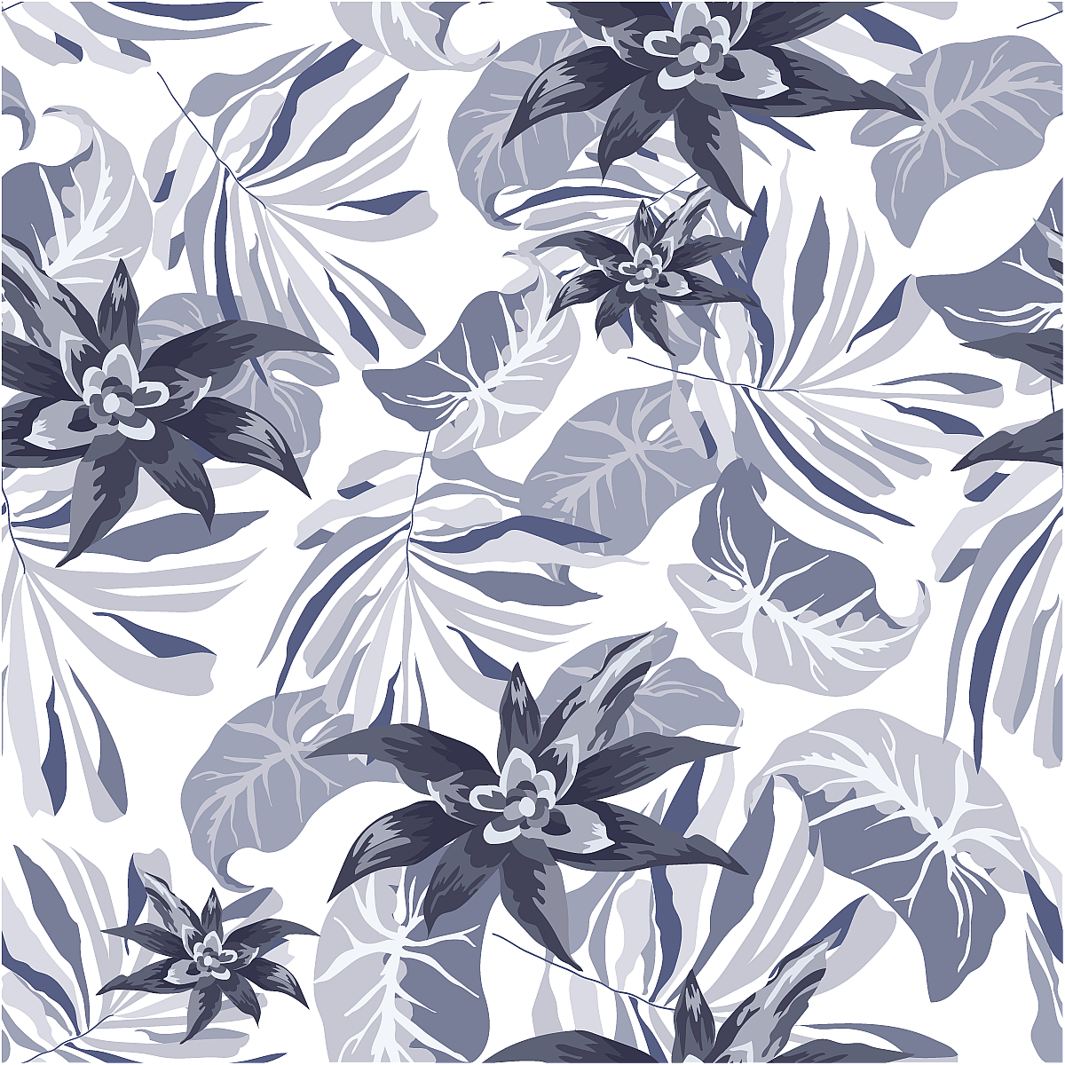 Sticker papier peint - MARIEL - 60x60cm