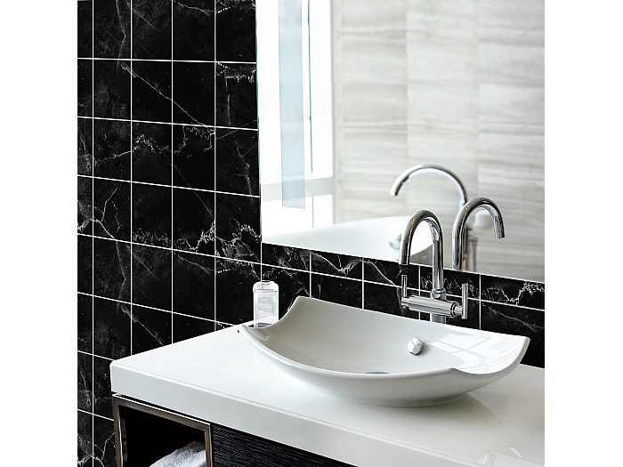 Sticker Mural Carrelage adhésif Cuisine Salle de Bain - 24 STICKERS ...