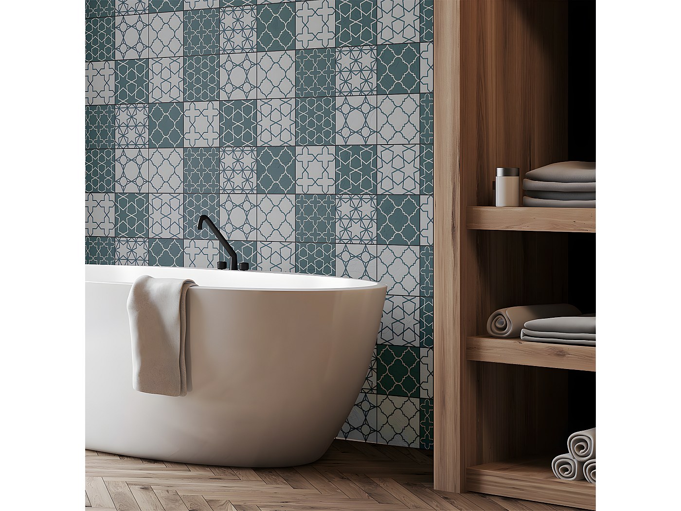 Sticker Mural Carrelage adhésif Cuisine Salle de Bain - 9 STICKERS ...