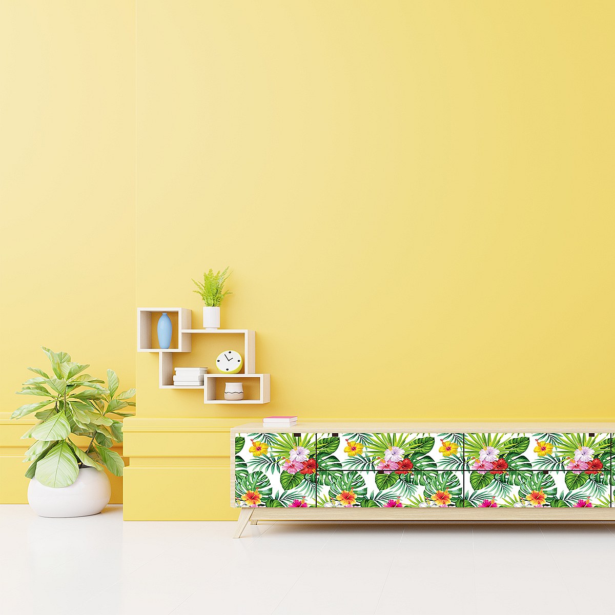 Sticker meuble tropical Rangiroa 40 x 60 cm