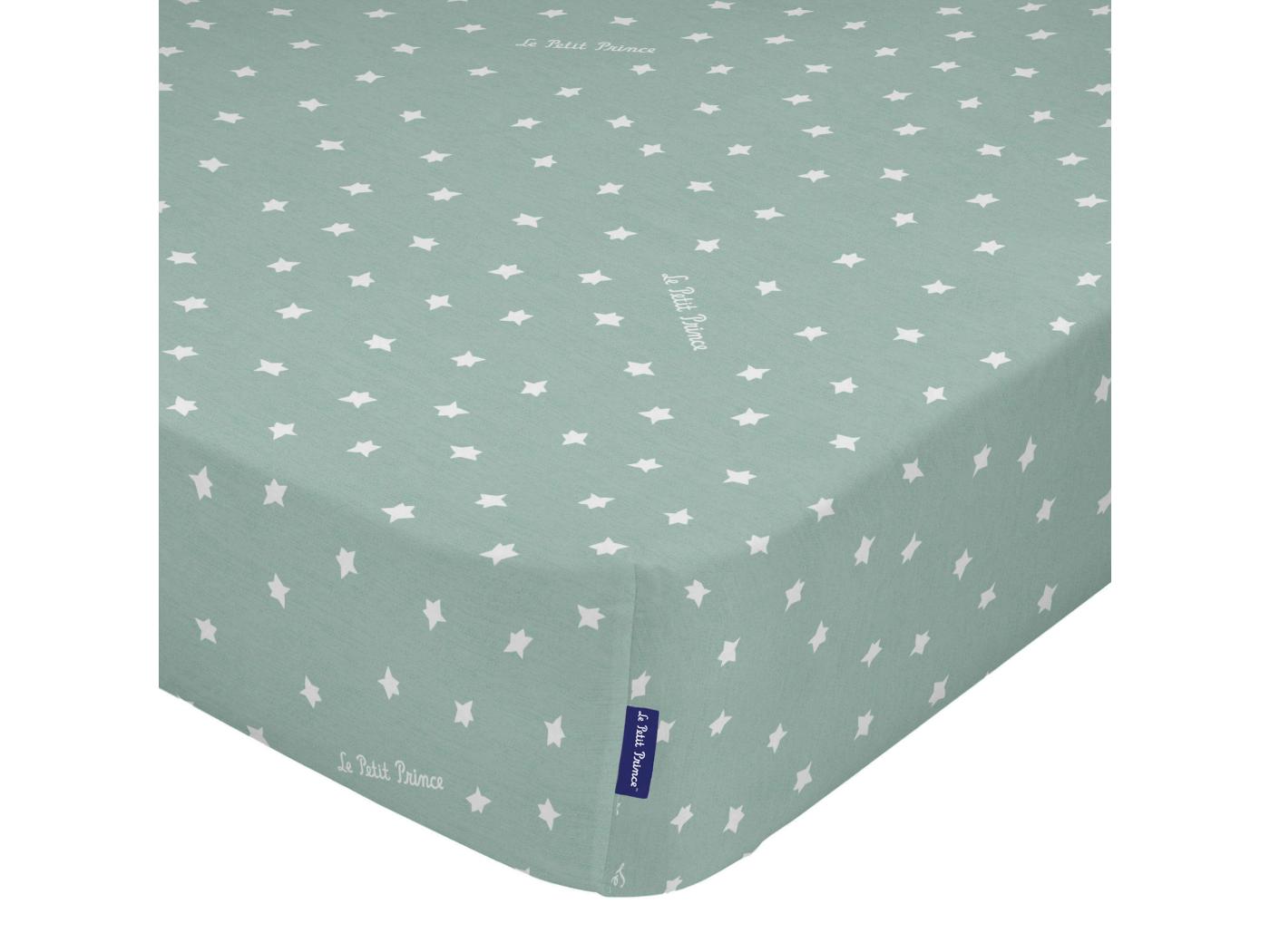 Drap Housse Lit Bébé 70x140 Cm Nuages