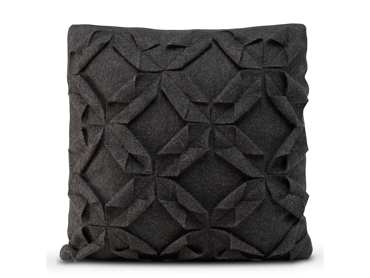 Housse de coussin décoratif 50x50 cm Origami felt