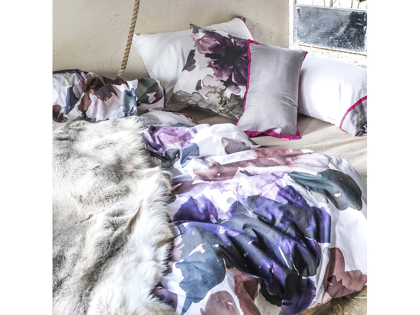 Housse de couette 200x200 cm Sunset garden