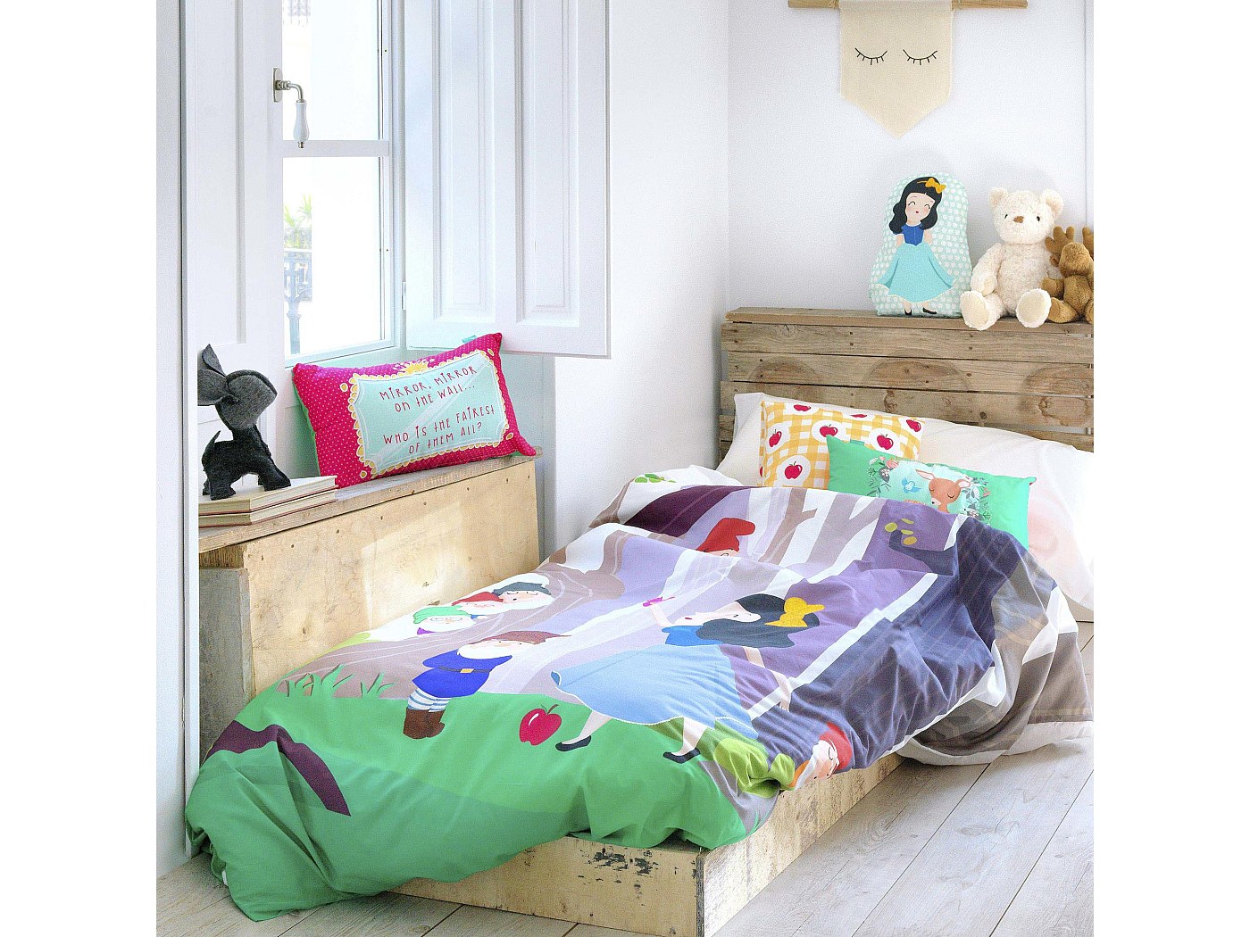 Parure housse de couette 140x200 cm Mirror mirror