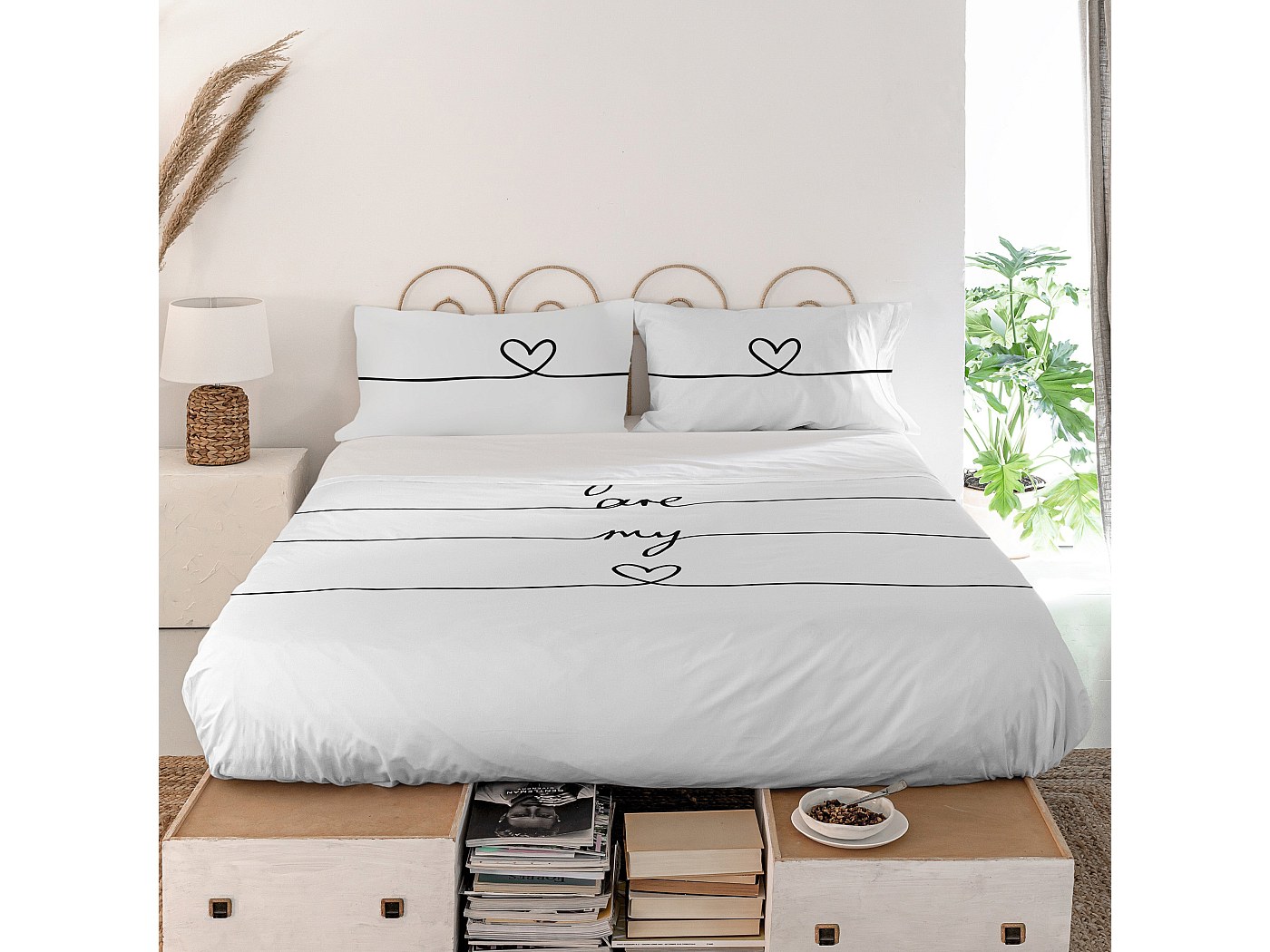 Drap 160x270 cm My love