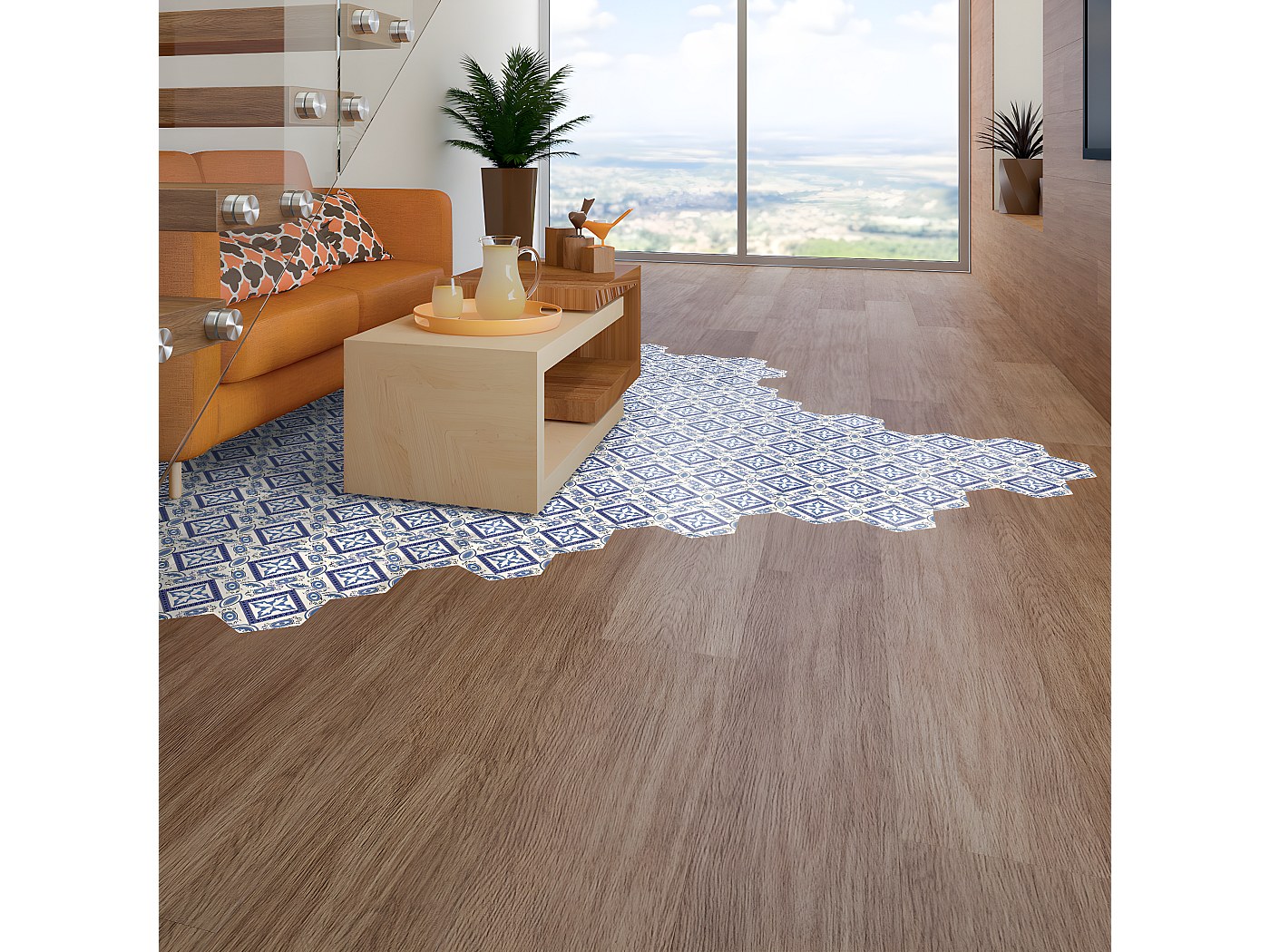 Stickers Sol Anti-dérapant avec Protection - TOMETTES SOL LEONARDINA ...