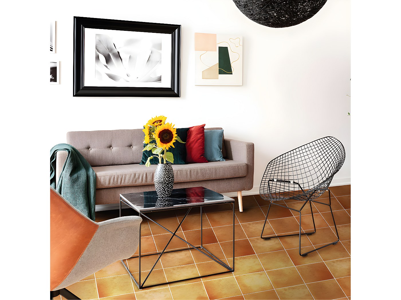 Stickers Sol Anti-dérapant avec Protection - 24 STICKERS CARRELAGES ...