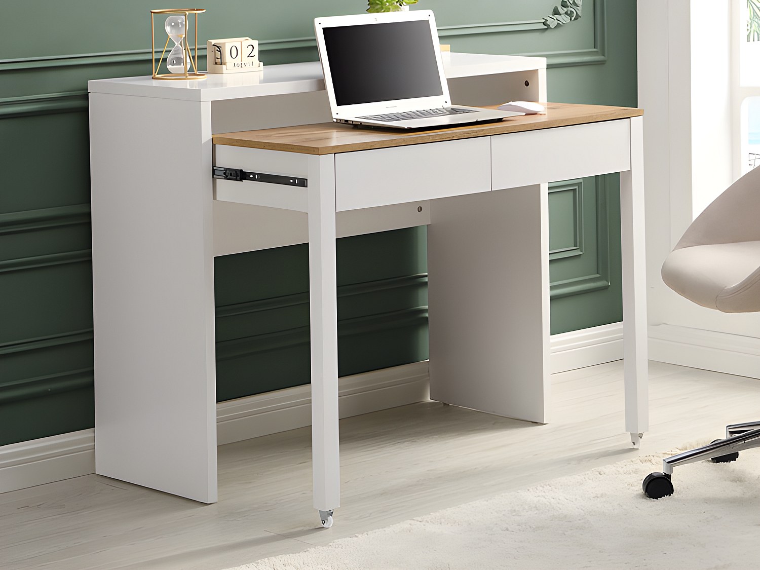 Affordable desk with storage