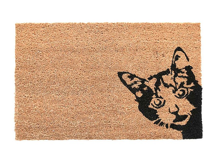 Paillasson coco Coucou! Chat 60 x 40 cm