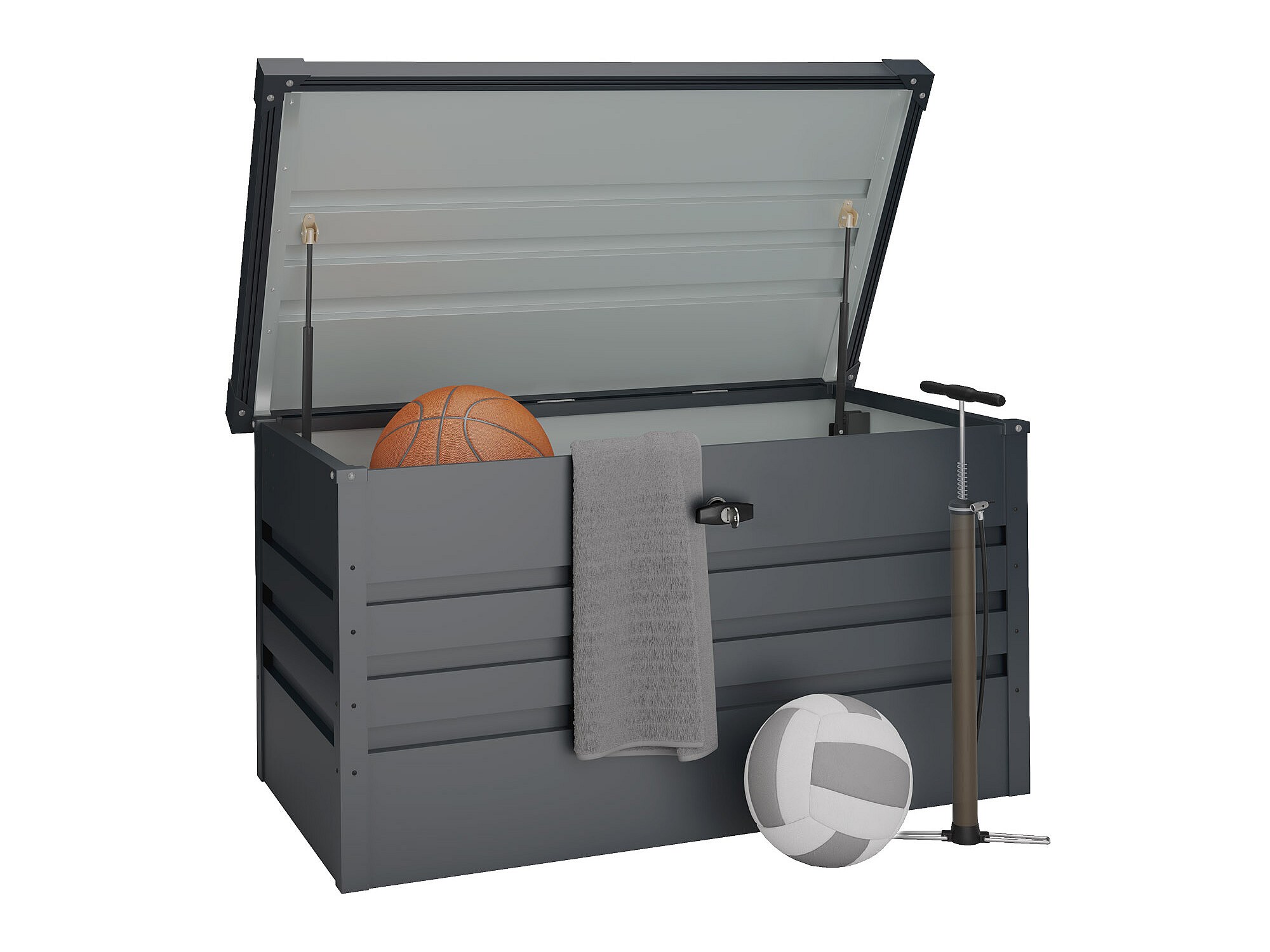 Arcón metálico Aarhus 300L - acero galvanizado 10 años de garantía