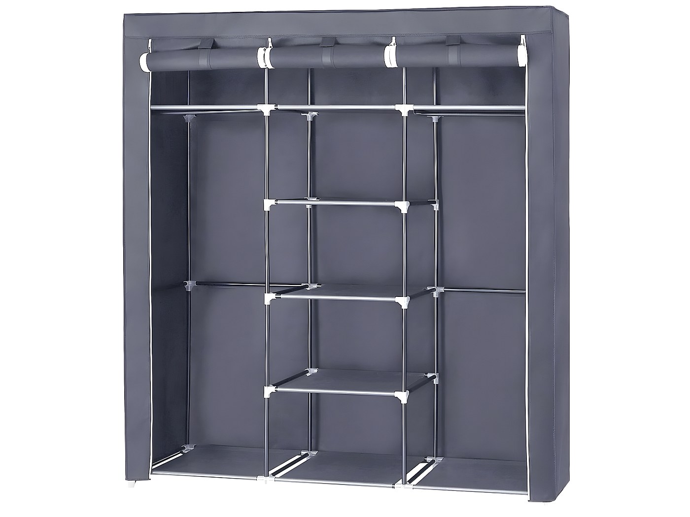 RIDGE - Armoire style moderne chambre à coucher - 150x45x175 cm - 3 ...