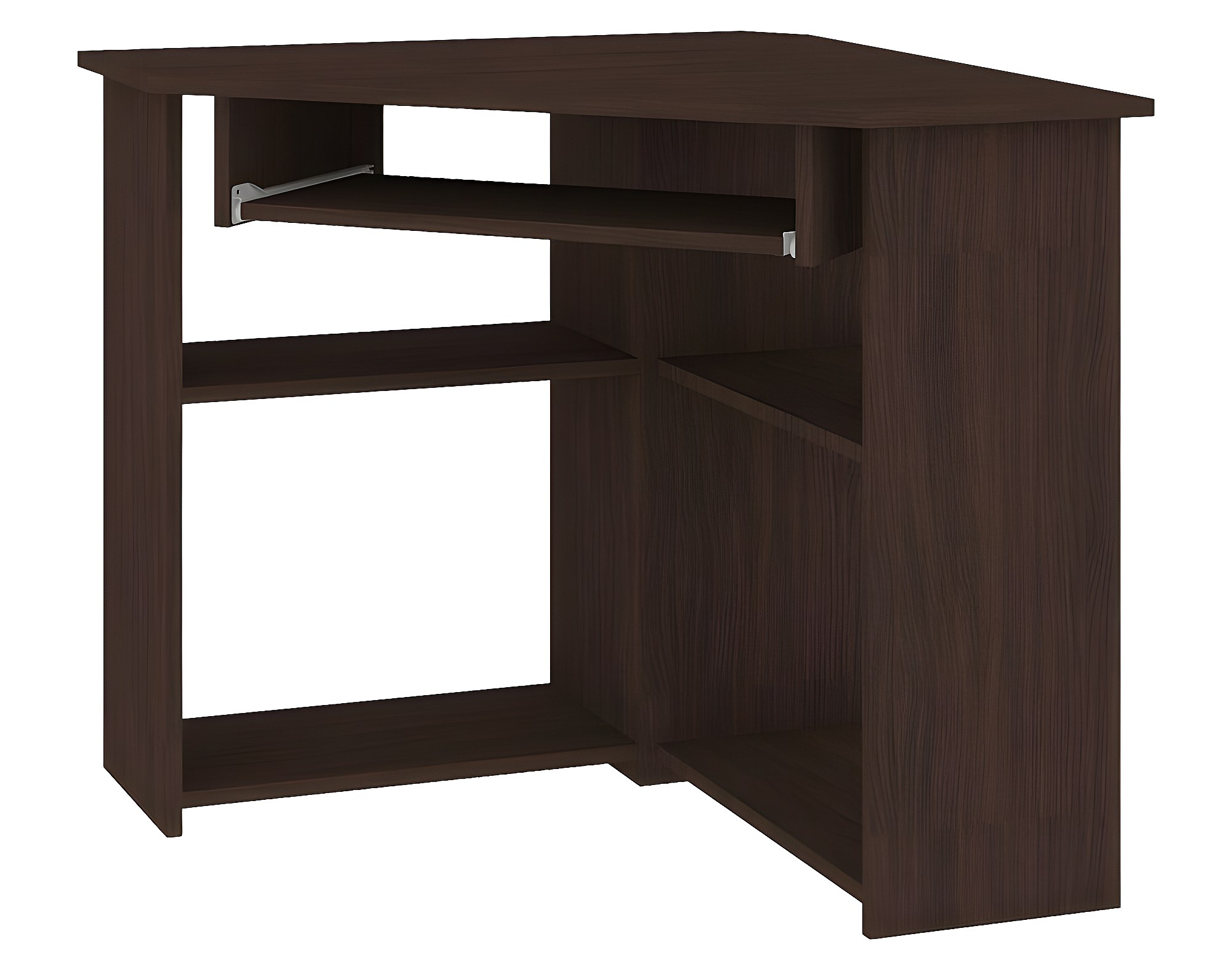 SEVAN | Bureau informatique d'angle contemporaine 80x74x80 cm | Support ...