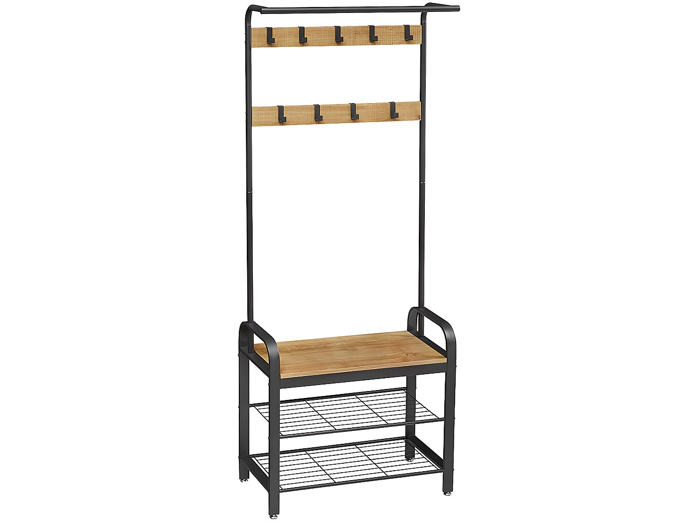 MOREN - Perchero con banco para recibidor en Estilo moderno - 72x33 ...