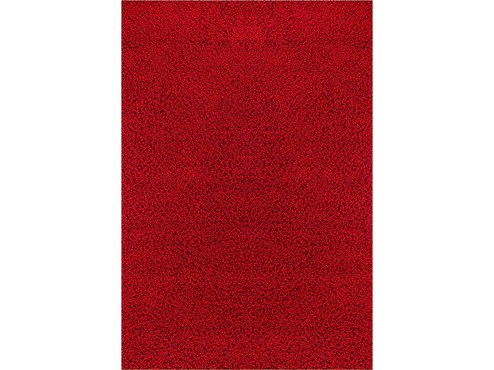 Tapijt Shaggy Chic Effen Vloerkleed LILLY - 100x200cm - Rood